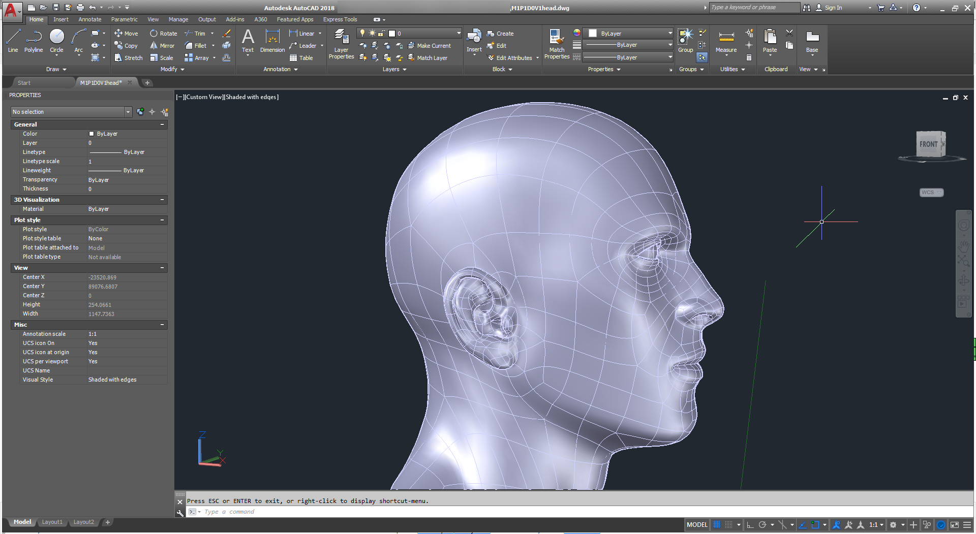 3D man head model - TurboSquid 1295763