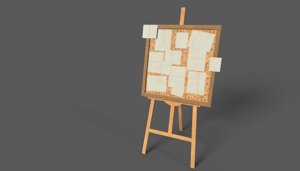 3D Pinboard Models | TurboSquid