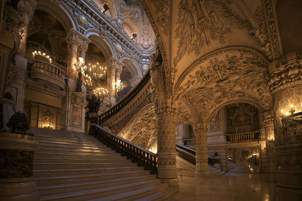 Opera garnier - staircase 3D model - TurboSquid 1295933