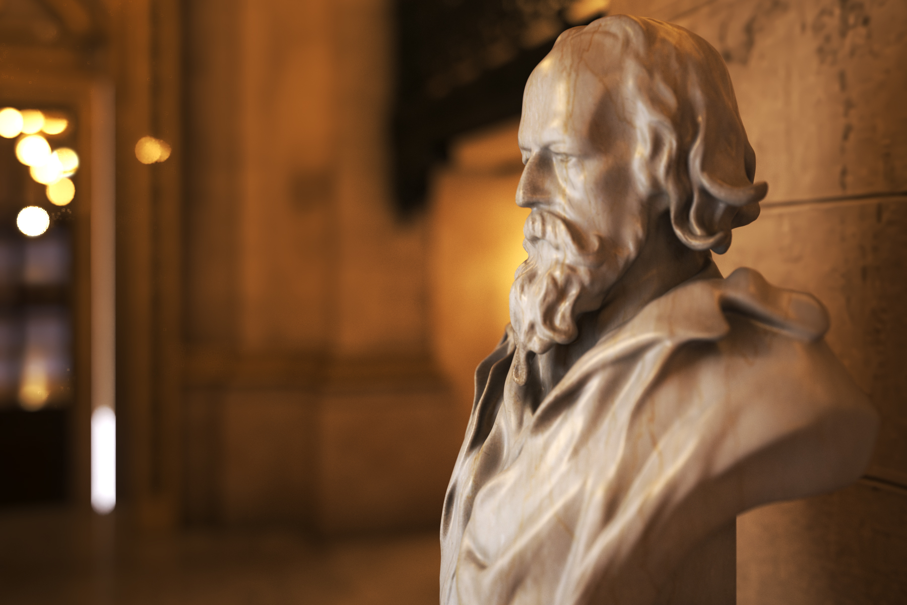 Opera garnier - staircase 3D model - TurboSquid 1295933