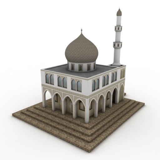 Mosque 3D - TurboSquid 1296063