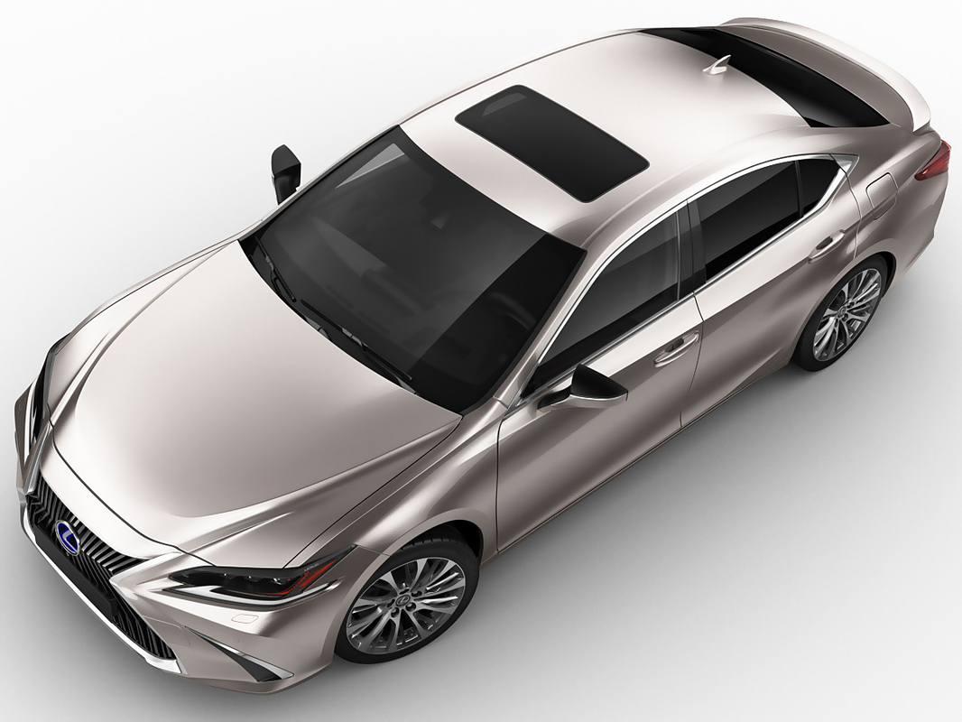 Lexus es 2019 3D - TurboSquid 1296198