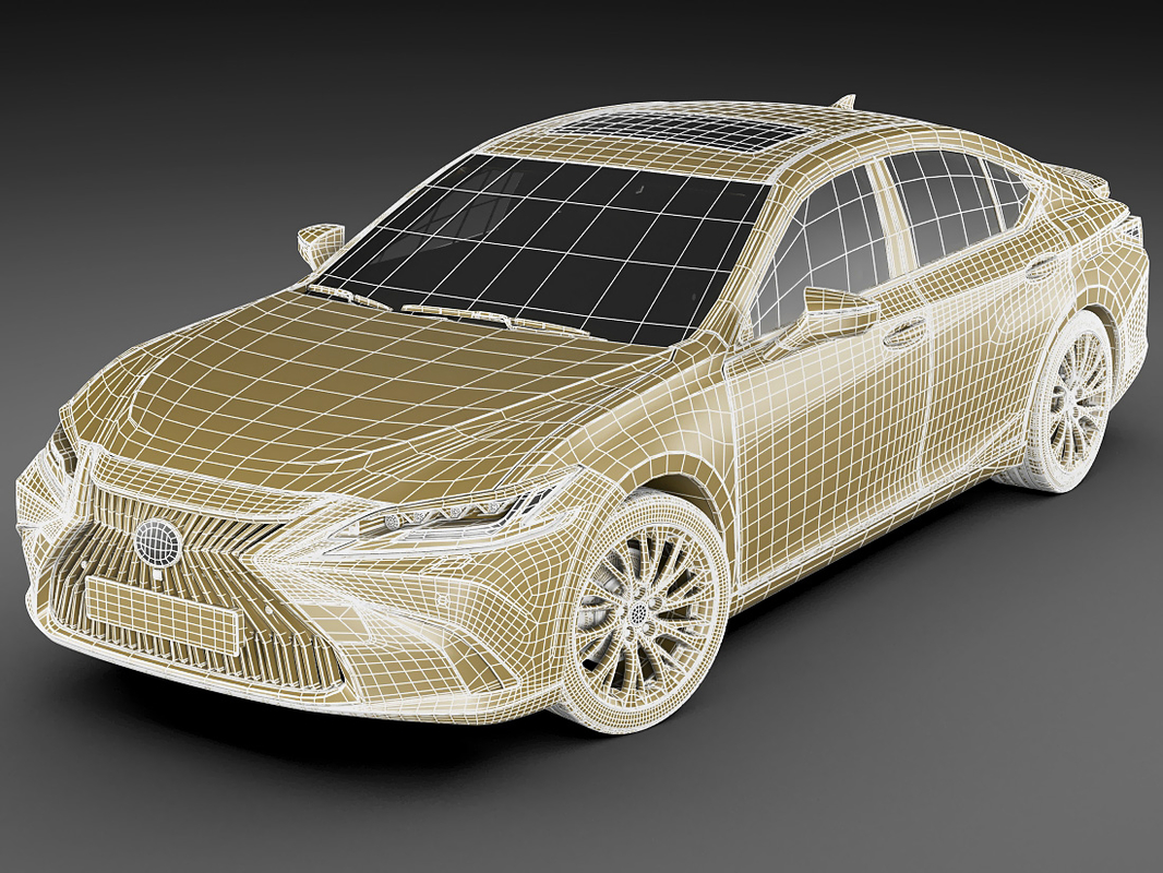 Lexus es 2019 3D - TurboSquid 1296198