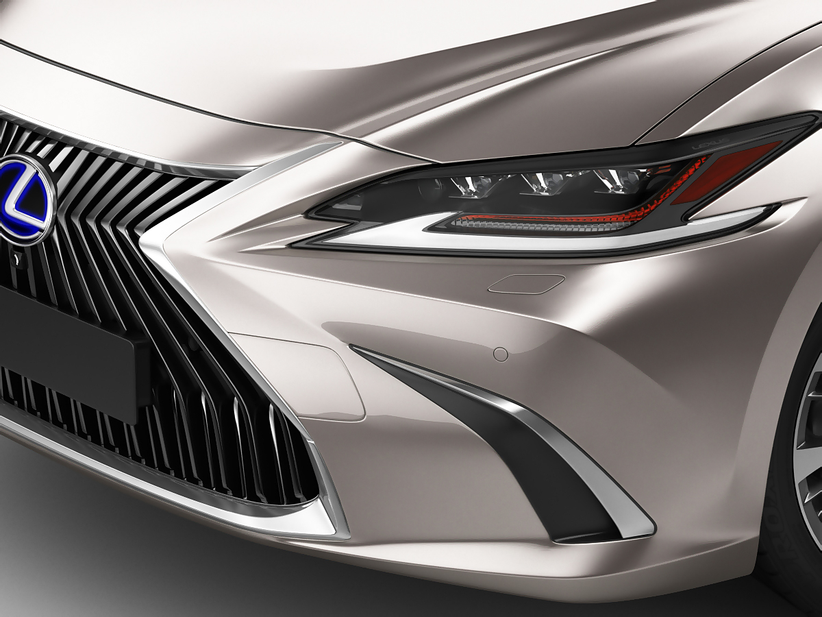 Lexus es 2019 3D - TurboSquid 1296198