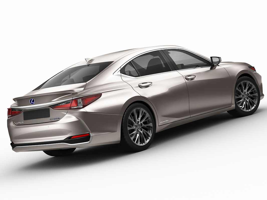 Lexus es 2019 3D - TurboSquid 1296198