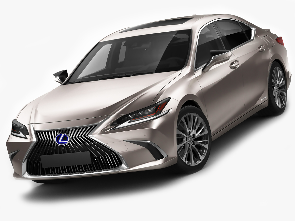 Lexus es 2019 3D - TurboSquid 1296198