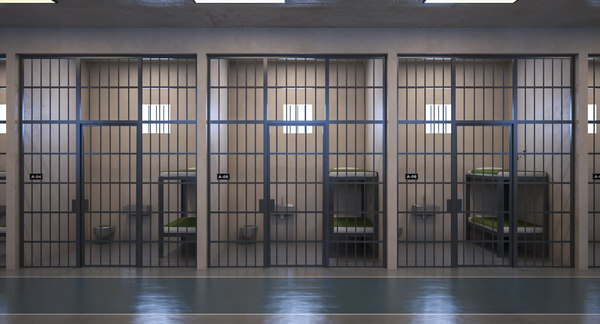 Interior scene prison corridor 3D model - TurboSquid 1296215