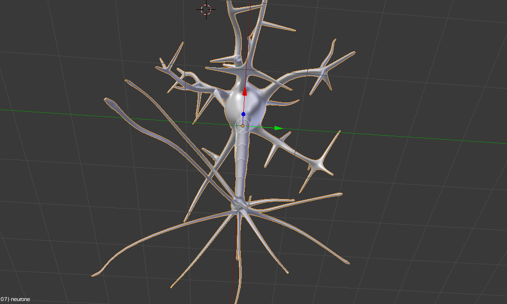 Human neuron 3D model - TurboSquid 1296277