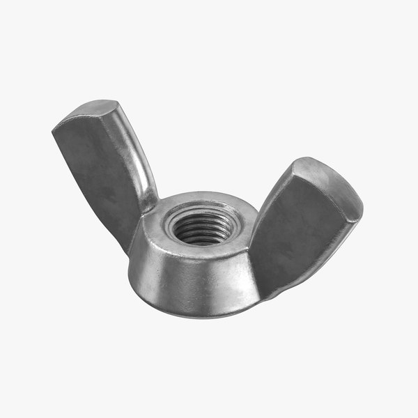 3D bolt nut heads - TurboSquid 1296378