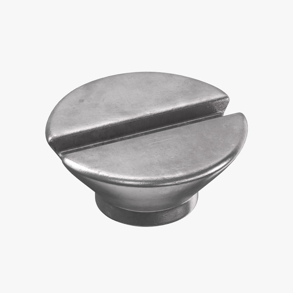 3D bolt nut heads - TurboSquid 1296378