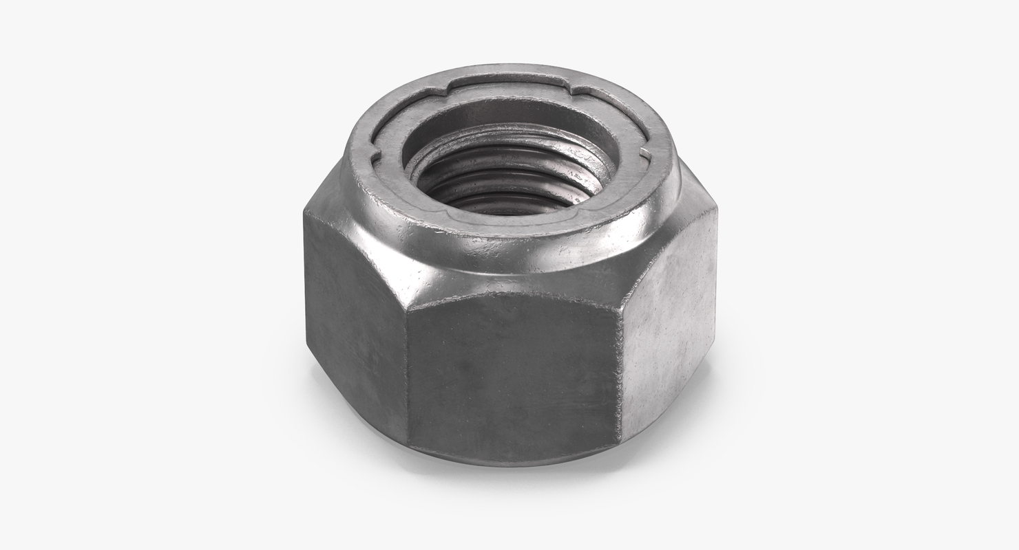3D bolt nut heads - TurboSquid 1296378