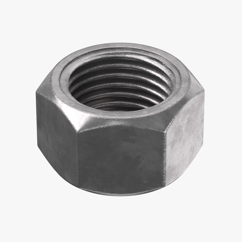 3D bolt nut heads - TurboSquid 1296378