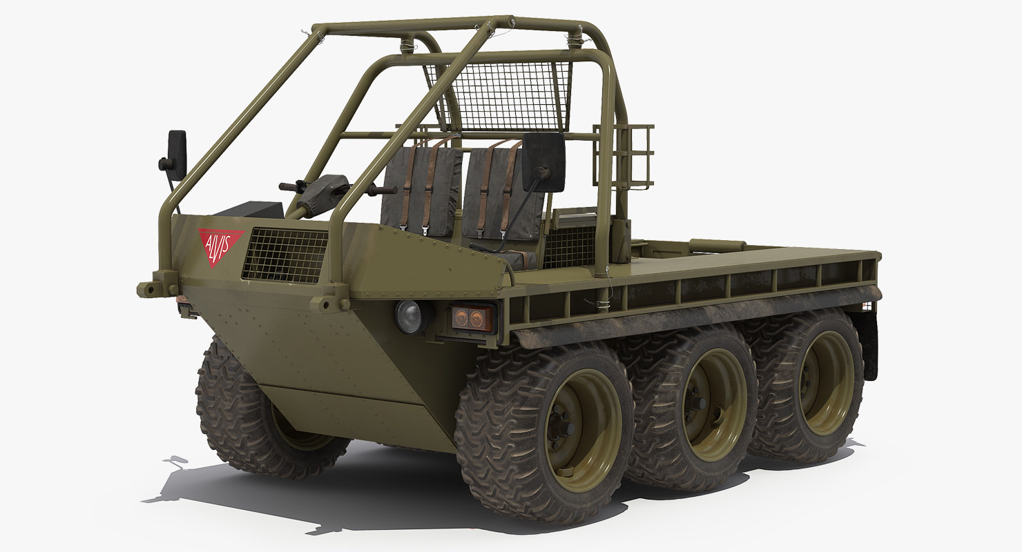 Military mobility vehicle atmp 3D model - TurboSquid 1296461
