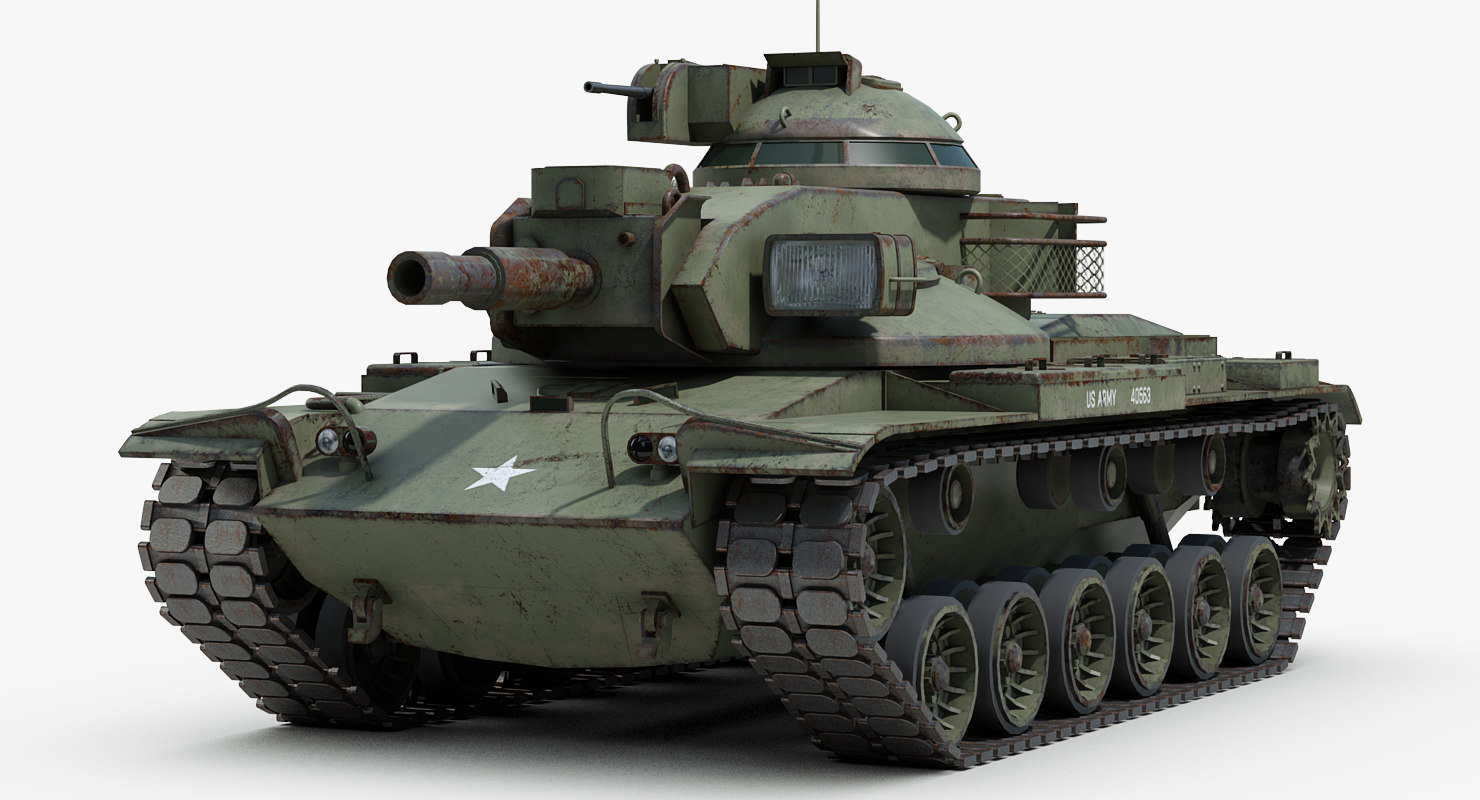 M60a2 starship battle tank 3D model - TurboSquid 1296479