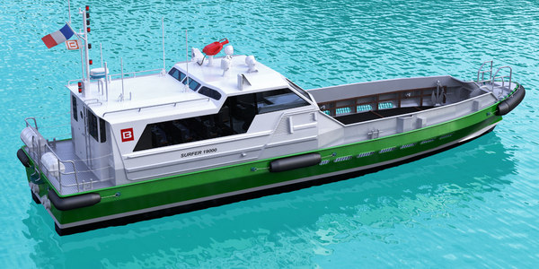 Surfer 19000 series boat model - TurboSquid 1296566