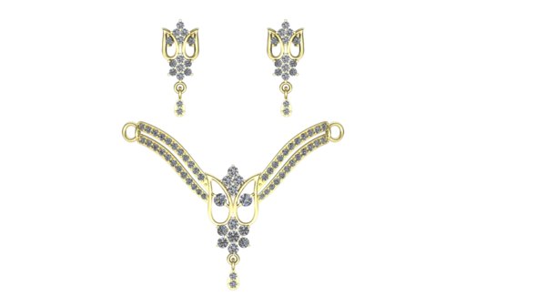 modelo 3d Juego de collar - 001 - TurboSquid 1296628