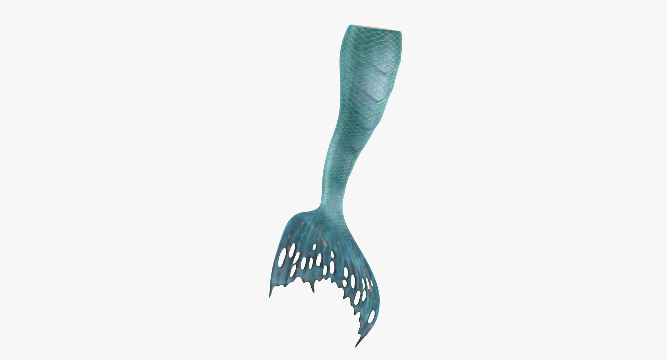 3D mermaid tail - TurboSquid 1296701