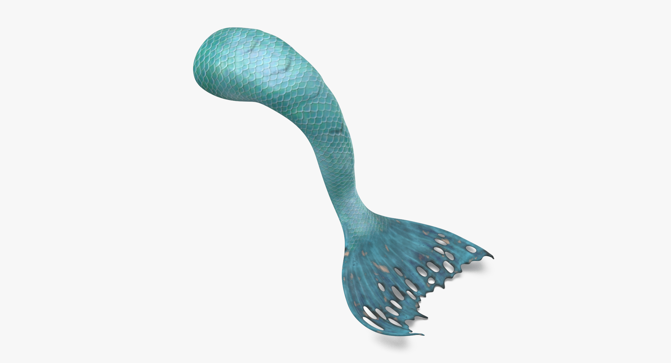 3D mermaid tail - TurboSquid 1296701