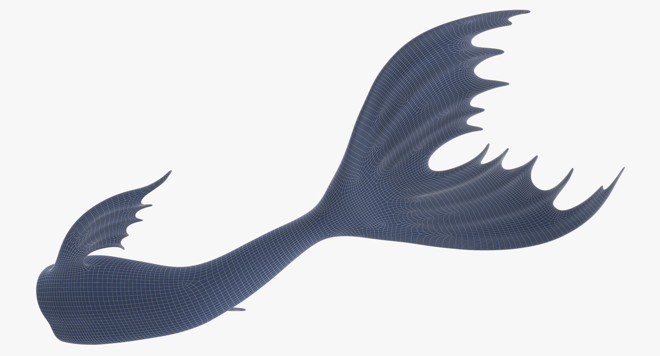 3D mermaid tail - TurboSquid 1296701