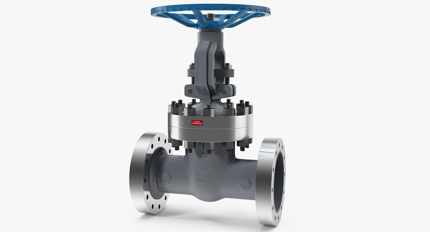 3D model stem resilient wedge gate valve - TurboSquid 1296715