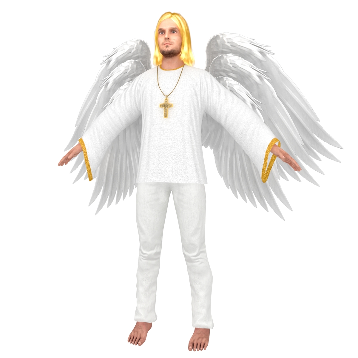 Seraphim wings angel 3D model - TurboSquid 1296826