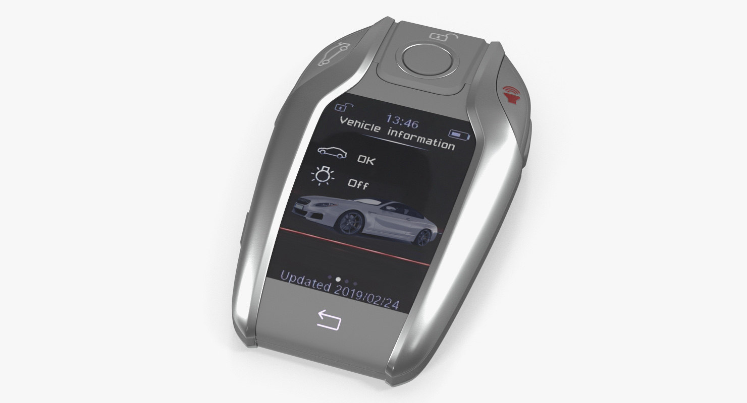 Car smart key generic 3D model - TurboSquid 1296995