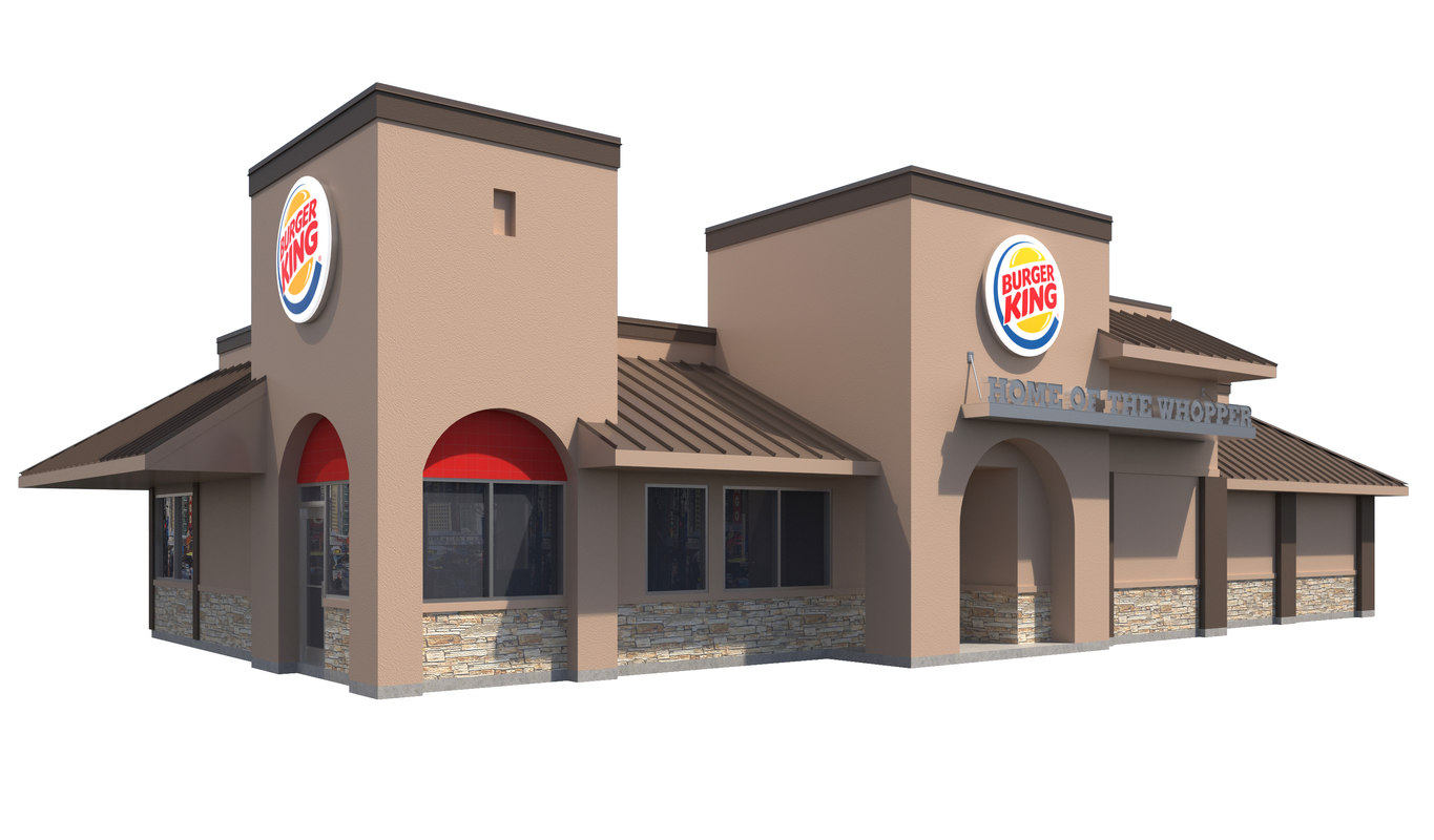 3D model burger king - TurboSquid 1297409