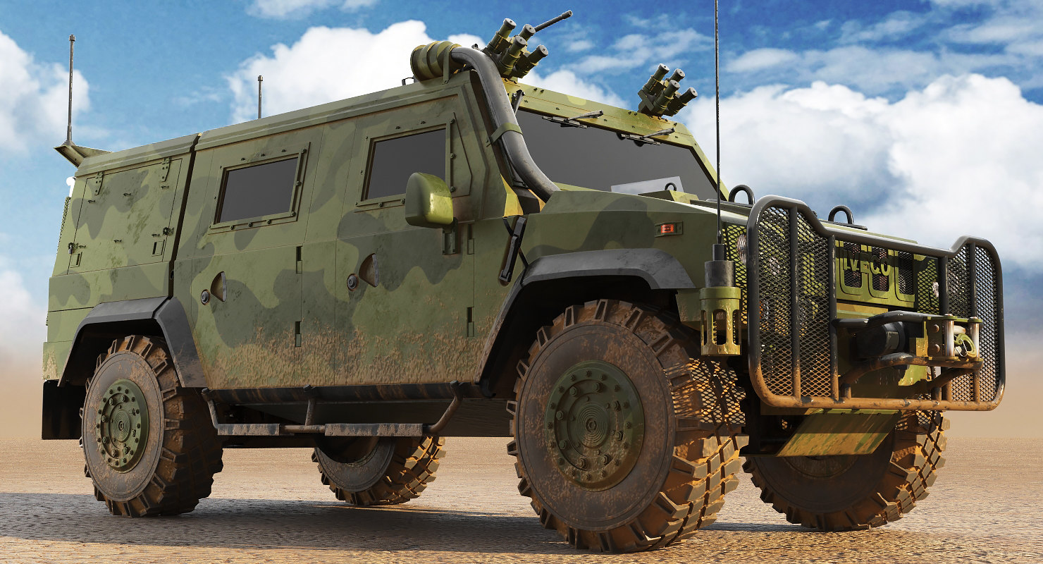 Modello 3D IVECO LMV - TurboSquid 1298007