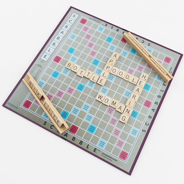modèle 3D de Jeu de plateau de scrabble - TurboSquid 1298091