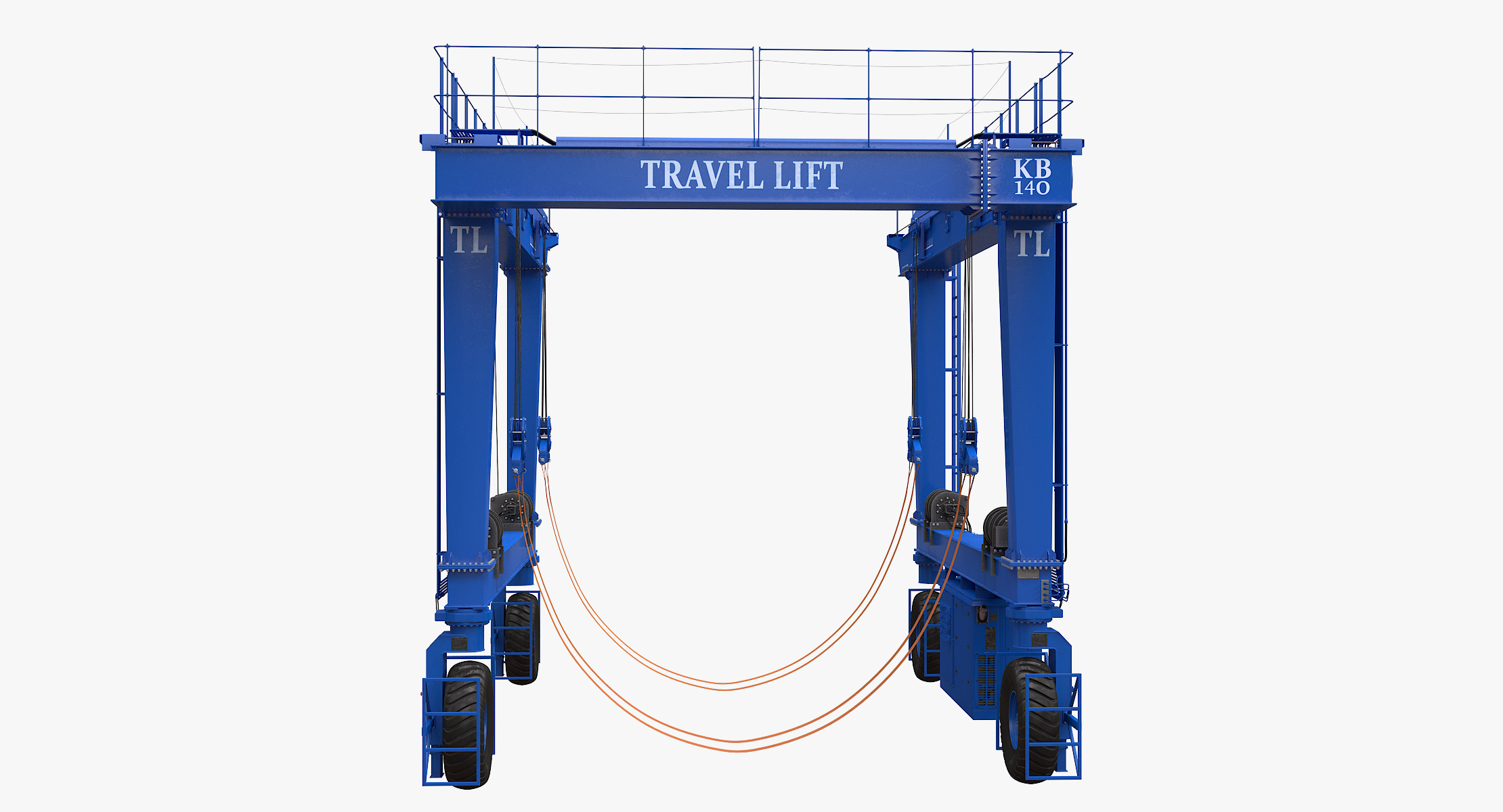 Travel lift model - TurboSquid 1298120