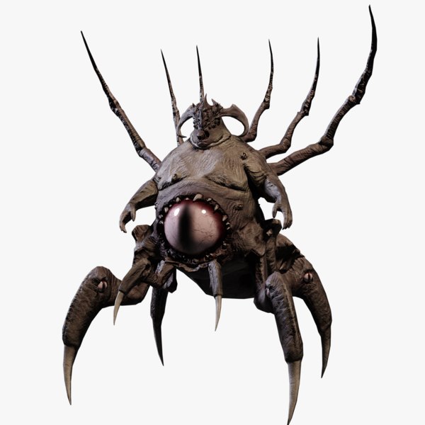 Crawler creature 3D - TurboSquid 1298327