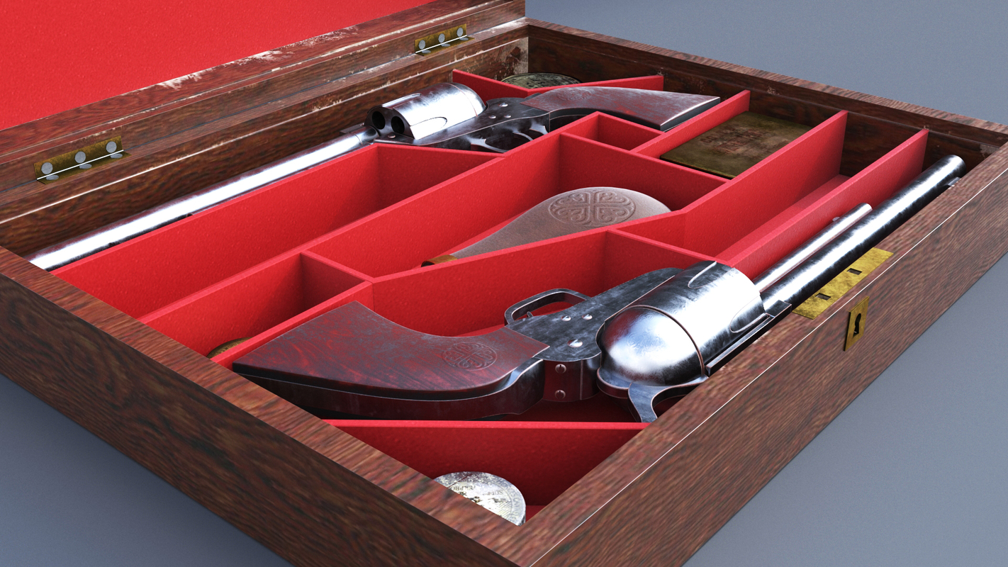 Gun case 3D model - TurboSquid 1298546