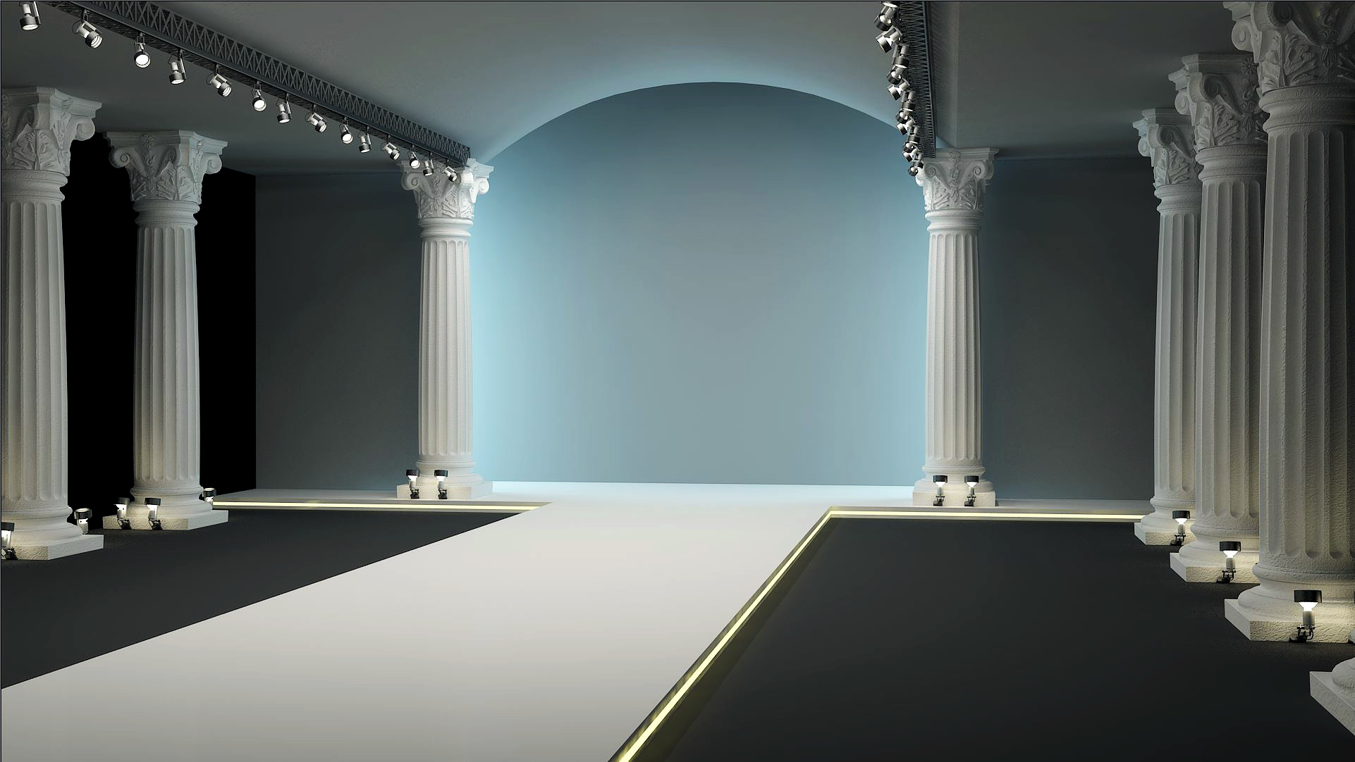 Fashion podium model - TurboSquid 1298645