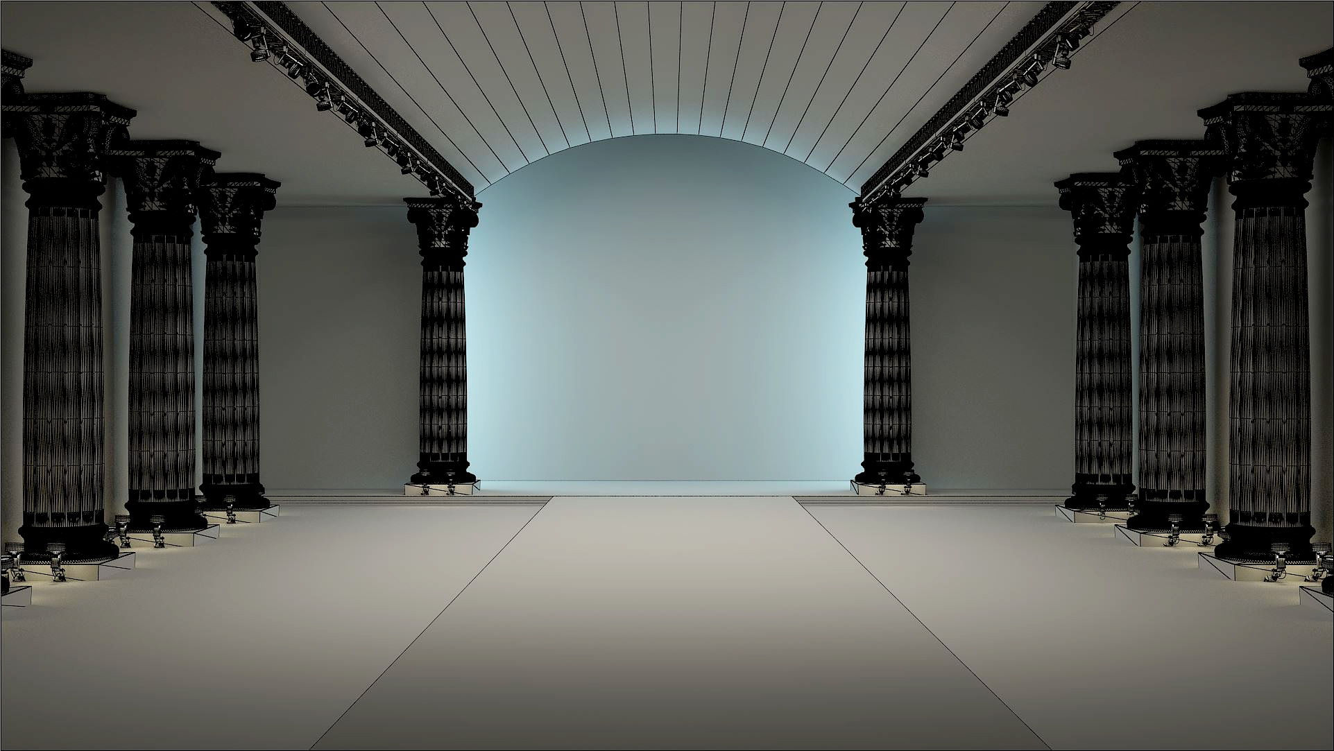 Fashion podium model - TurboSquid 1298645