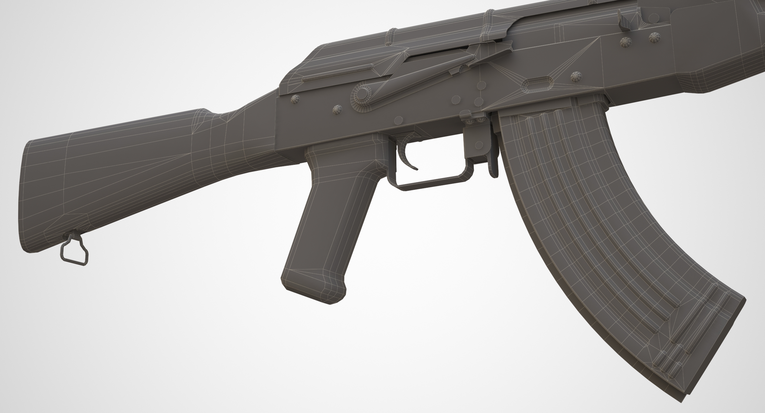 AKM AK-47 Modelo 3D - TurboSquid 1298672