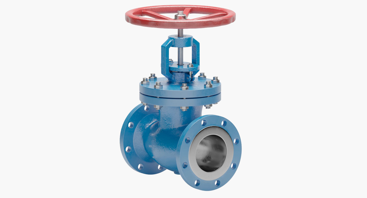 modelo 3d Válvula de compuerta - TurboSquid 1298758