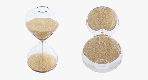 3D hourglass sand timer time - TurboSquid 1298929