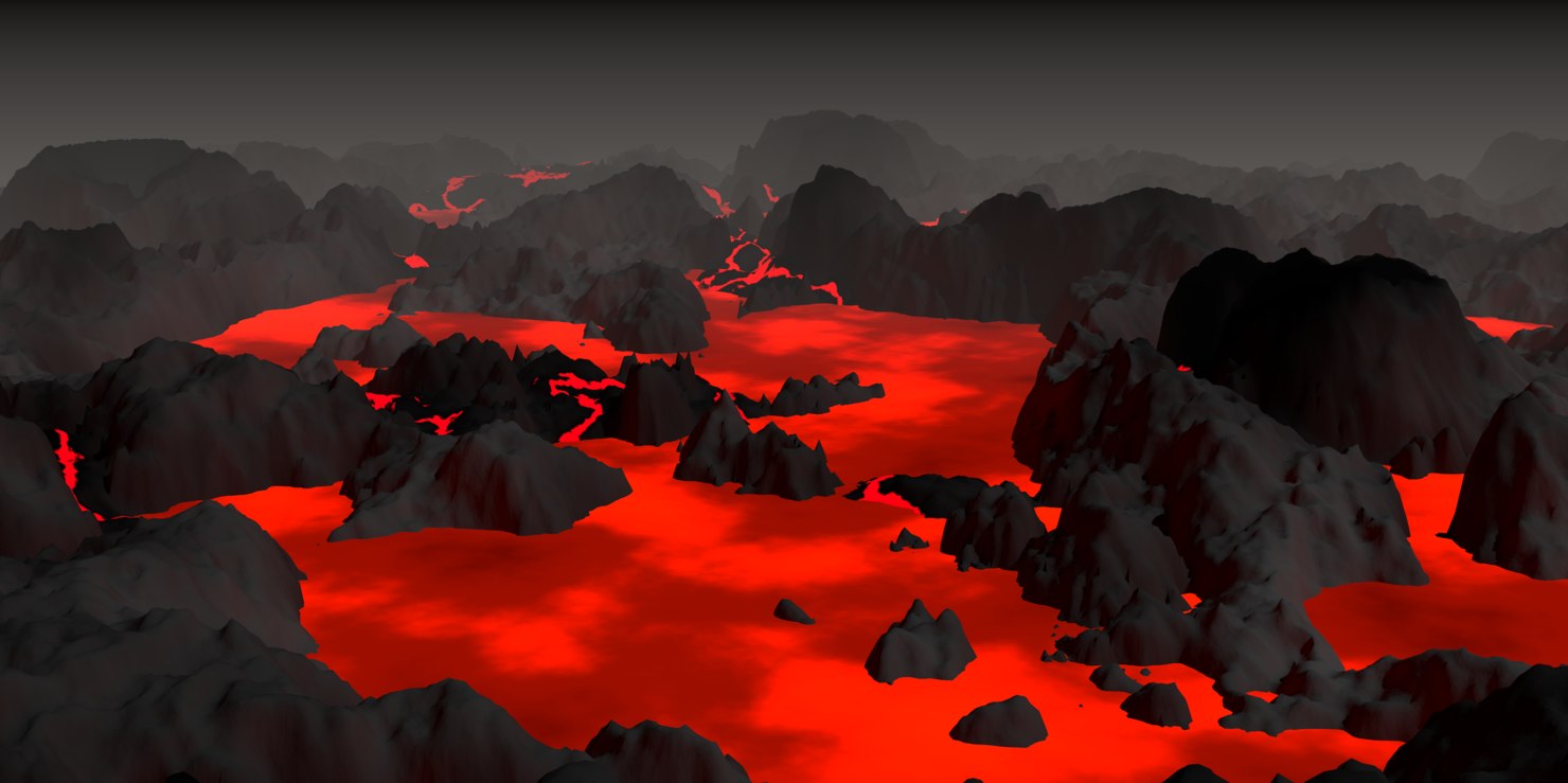 3D lava islands - TurboSquid 1299194