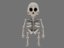 Cartoon skeleton chibi model - TurboSquid 1299397