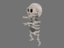 Cartoon skeleton chibi model - TurboSquid 1299397