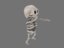 Cartoon skeleton chibi model - TurboSquid 1299397