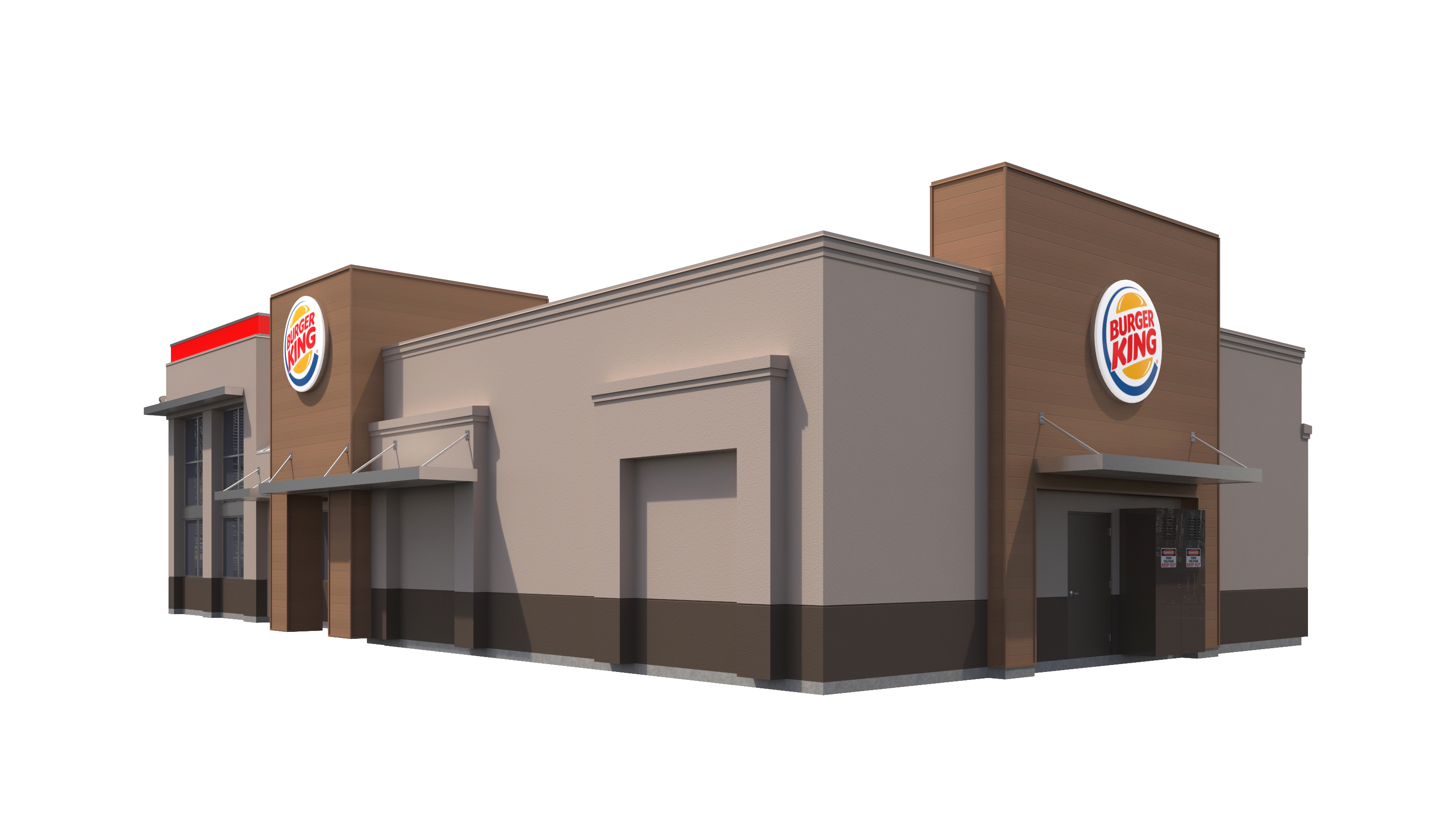 Burger king 3D model - TurboSquid 1299455