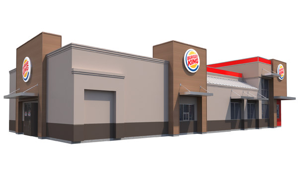 Burger king 3D model - TurboSquid 1299455