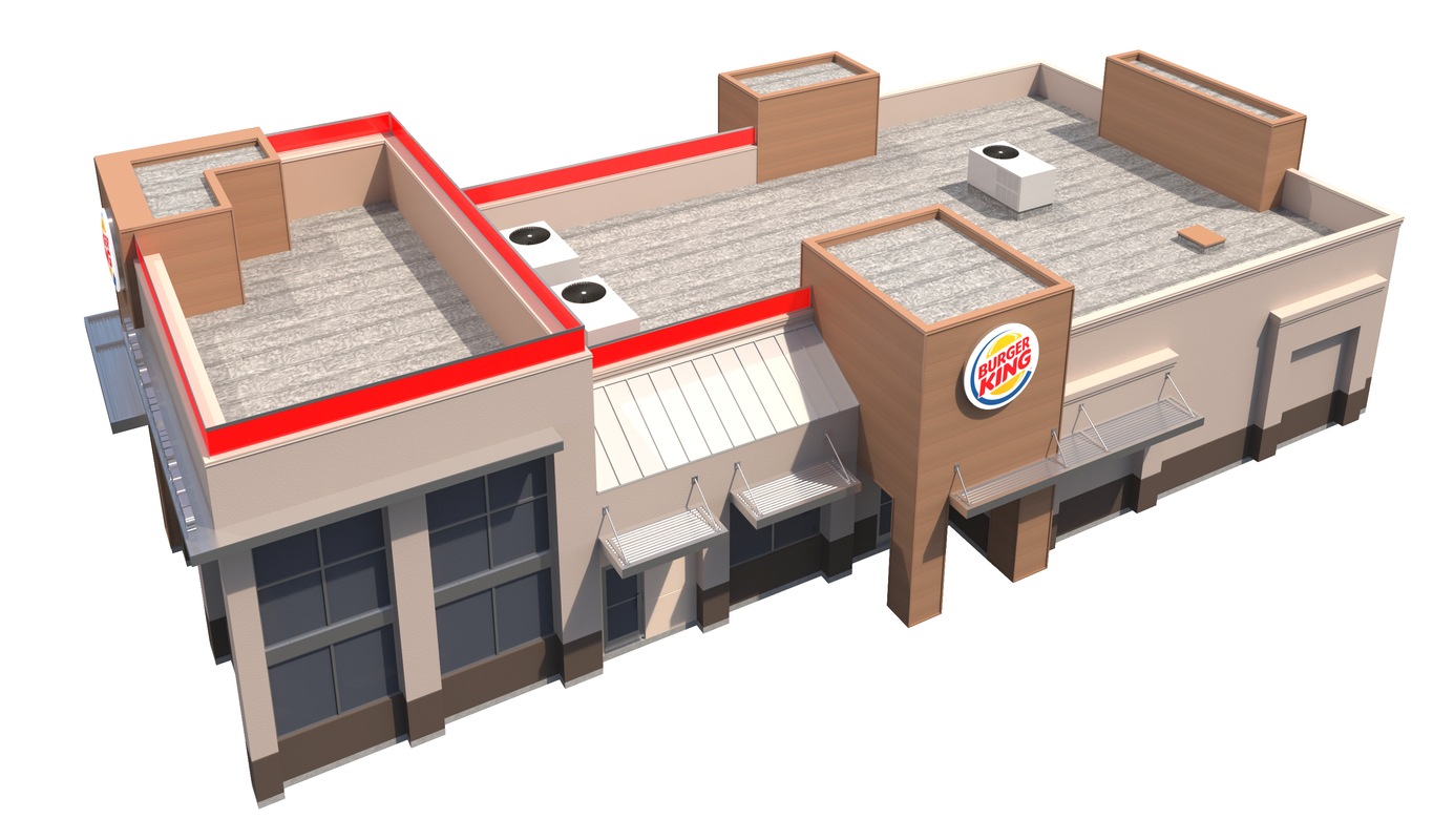 Burger king 3D model - TurboSquid 1299455