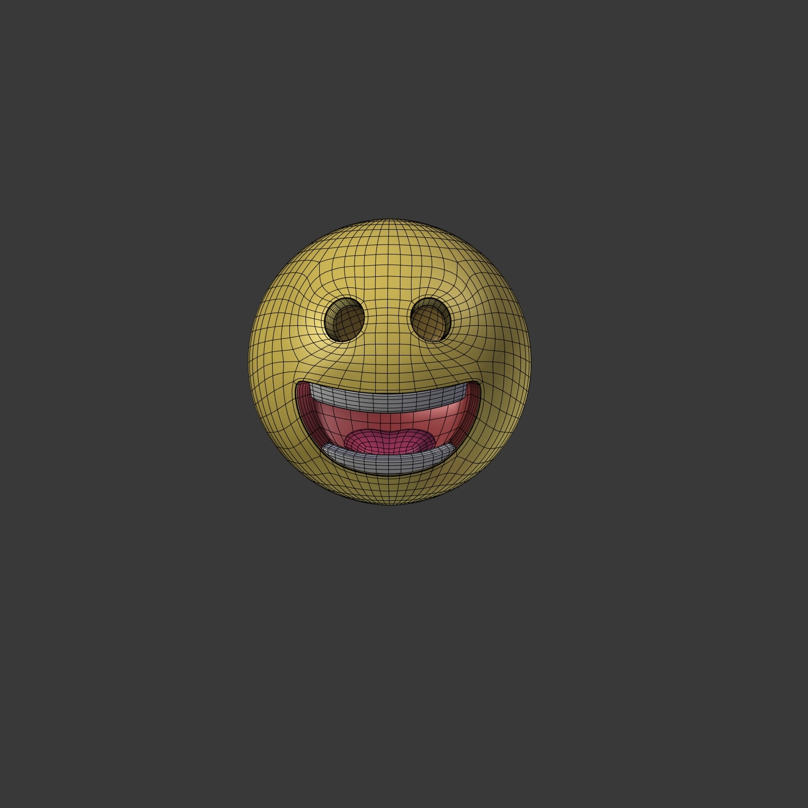 3D love smiley model - TurboSquid 1299771