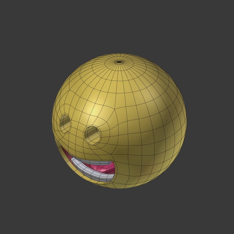3D love smiley model - TurboSquid 1299771