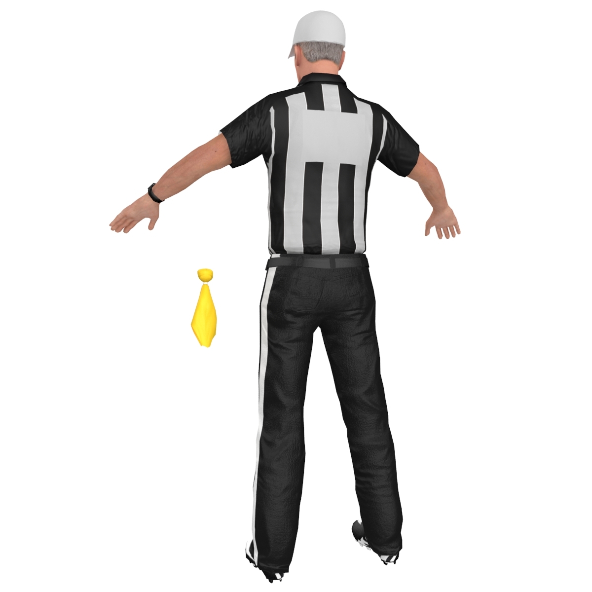 Football referee 1 3D model - TurboSquid 1299879