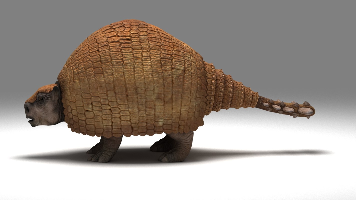 Panochthus extinct ice model - TurboSquid 1299932