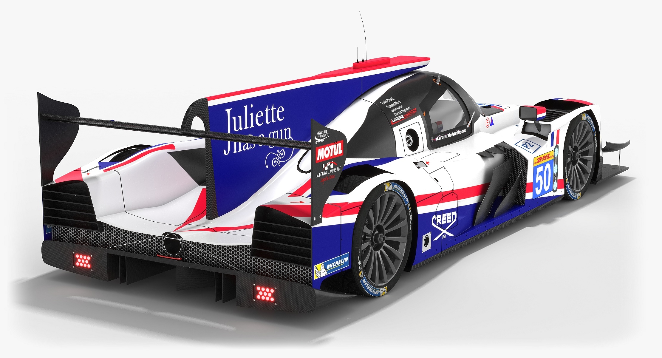 WEC LMP2 시즌 2018 2019 레이스 카 컬렉션 3D 모델 - TurboSquid 1299946