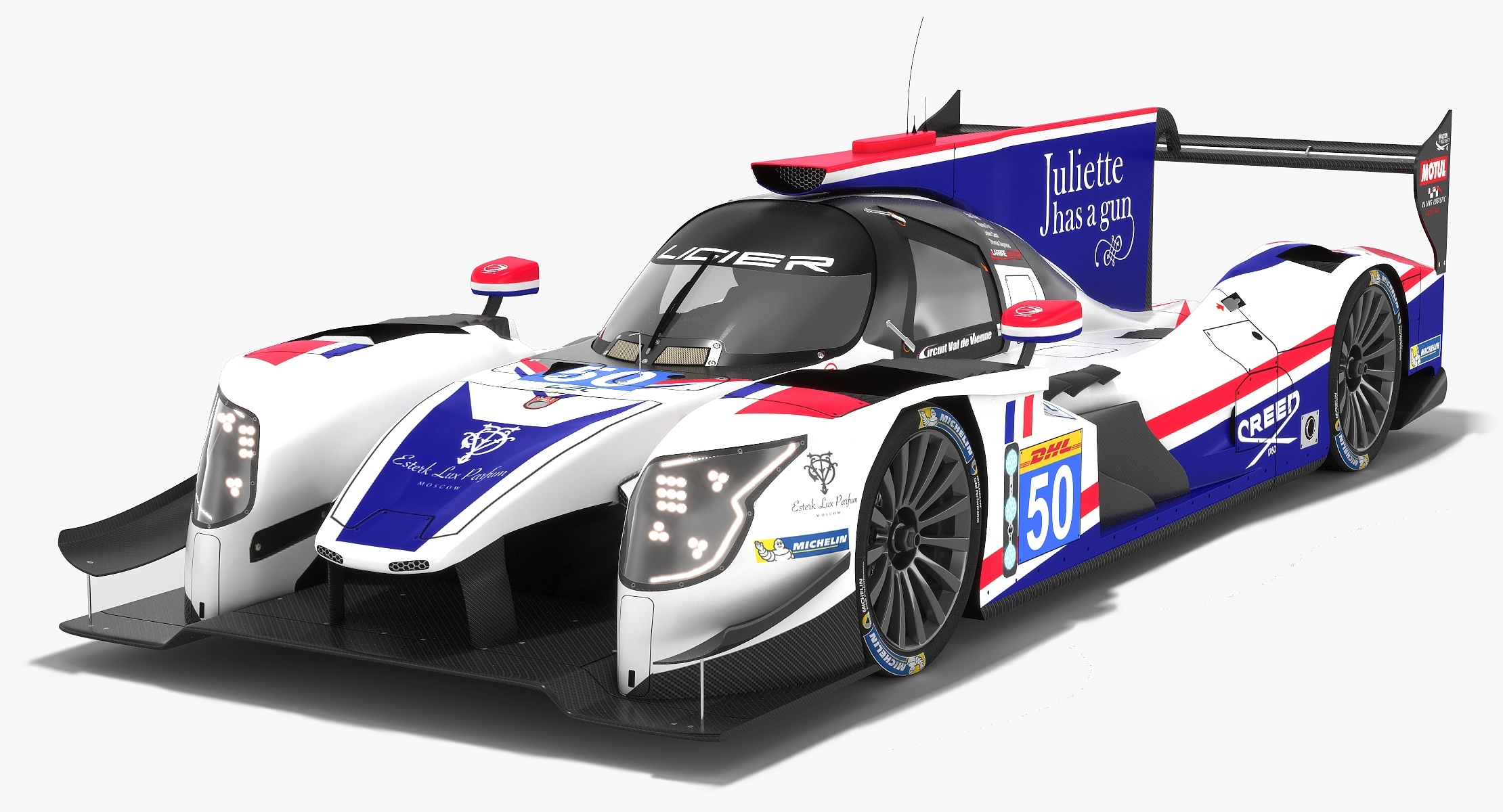 WEC LMP2 시즌 2018 2019 레이스 카 컬렉션 3D 모델 - TurboSquid 1299946